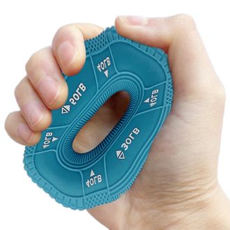 Generic Handgan Griffverst&auml;rker aus Silikon-Silikon, eckig, f&uuml;r Finger- und Handtraining, Power-Griffringe f&uuml;r den Muskelaufbau, f&uuml;r &Uuml;bungen