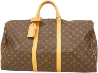 Louis Vuitton unisex, Pre-owned, Brun, Taille: ONE Size Pre-owned Keepall 55 Boston Bag