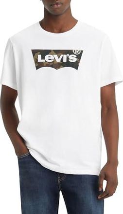 Levi's Homme Housemark Graphic Tee, Hm Ssnl Filll White, XS