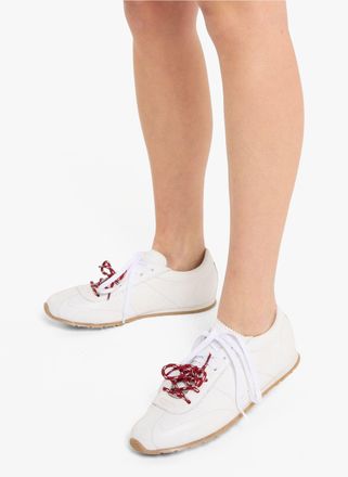 Saison 1865 Baskets Foudre en cuir su&eacute;d&eacute;