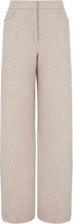 Giorgio Armani pantalon &agrave; design chin&eacute; - Tons neutres
