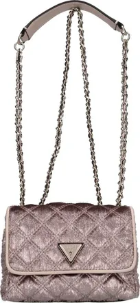 Guess Femme, Sacs, Rose, Taille: ONE Size Giully Chenille Mini Crossbody