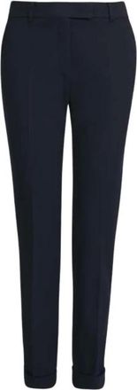 Max Mara Femme, Pantalons, Bleu, Taille: 38 FR Pantalon en jersey pour femmes
