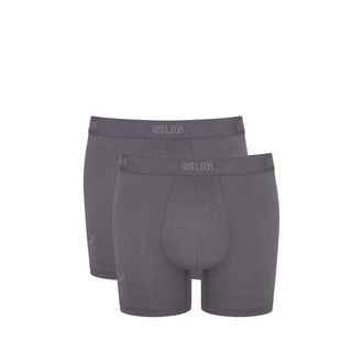 sloggi Lot de 2 boxers en coton m&eacute;lang&eacute;