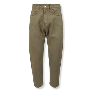 GCDS Gcds, Homme, Pantalons, Beige, Taille: W34 Cropped Pantalons