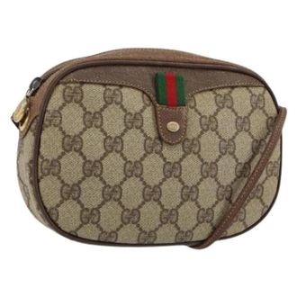 Gucci Pre-owned Canvas Cross Body Bag - - Pre-owned - Damen - Beige - ONE SIZE