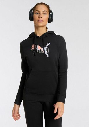 Puma Kapuzensweatshirt ESS LOGO LAB HOODIE TR mit K&auml;ngurutasche, mit verstellbarer Kapuze, mit Print-Applikation