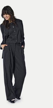 Only Stoffhose Reina 15349616 Schwarz Straight Fit