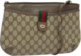 Gucci Pre-owned Cuir sacs-gucci - Femme - Pre-owned - Beige - Taille: ONE Size