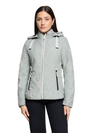 Gil Bret Outdoorjacke GIL BRET, Damen, Gr. 38, grau (desert stage), Web, Obermaterial: 100% Polyester, Strukturmuster, unifarben, regular fit normal, gerader A