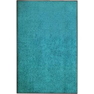 vidaXL Paillasson lavable Cyan 120x180 cm