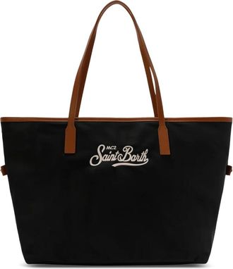 MC2 Saint Barth Femme, Sacs, Noir, Taille: ONE Size City Bag Nylon
