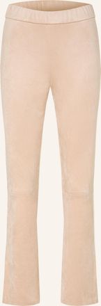 Juvia Hose Filiz In Lederoptik beige