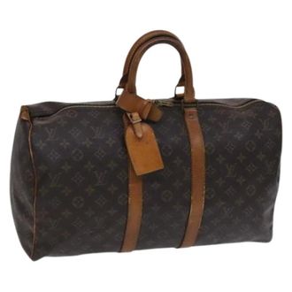 Louis Vuitton unisex, Pre-owned, Brun, Taille: ONE Size Sac Keepall Pre-owned