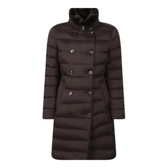 Moorer Longan-S3 Daunenmantel mit Doppelreiher - - Coats - Damen - Braun - M