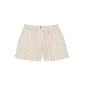 Lacoste Damen, Shorts, Beige, SGr&ouml;&szlig;e