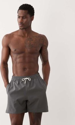 Polo Ralph Lauren Traveler - Badehose in Patinagrau-Schwarz