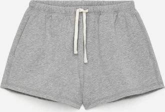Arket Shorts Aus Baumwollfrottee -Grau