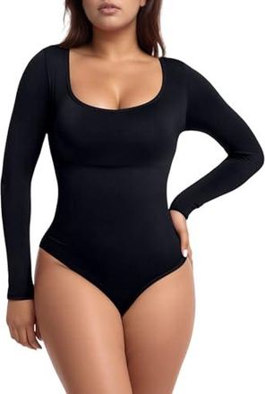 Generic sous-v&ecirc;tements Sculptants pour Femme affin&eacute;e Confort Quotidien Tenue Amincissante Parfaite sous Vos v&ecirc;tements Gainant (Black, L)