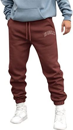 Generic Jogging Homme Pantalon Jogging Homme Pantalon Survetement Homme Confortable Classique - Sweatpants Mode Hiver Homme Loose Fit - Streetwear &Eacute;l&eacute;gant pou