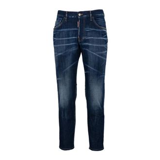 Dsquared2 Homme, Jeans, Bleu, Taille: XL Jeans Slim-fit