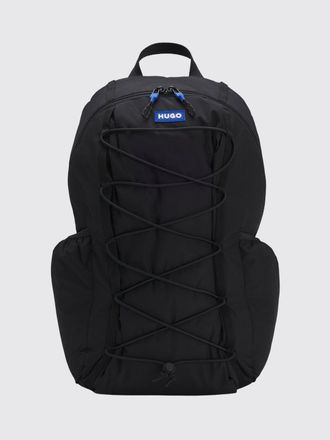 HUGO BOSS Sac &agrave; dos en polyester recycl&eacute; avec bretelles r&eacute;glables et fermeture zipp&eacute;e