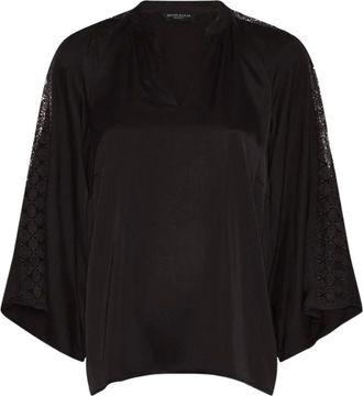 Bruuns Bazaar Damen, Blusen & Hemden, Schwarzk, MGr&ouml;&szlig;e
