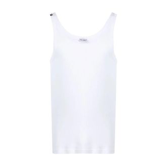 Dolce & Gabbana &Auml;rmellose Oberteile - - Tops - Damen - Wei&szlig; - 2XL