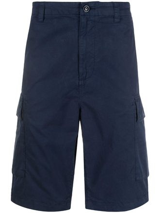 Woolrich bermuda ample &agrave; poches cargo - Bleu