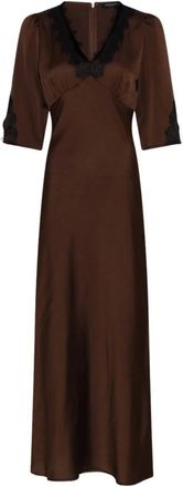 Bruuns Bazaar Femme, Robes, Brun, Taille: 38 FR Midi Robes