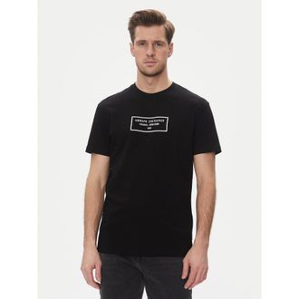 A|X Armani Exchange T-Shirt XM000552 AF10356 UC001 Schwarz Regular Fit
