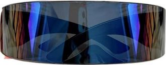 Generic Lunettes de soleil futuristes - Lunettes de soleil cyclopes futuristes sans cadre, lunettes de soleil tendance sans monture pour homme et femme, lunet