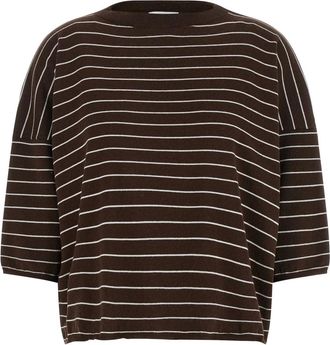 Be You Femme, Pulls, Brun, Taille: 40 FR Maille ras du cou