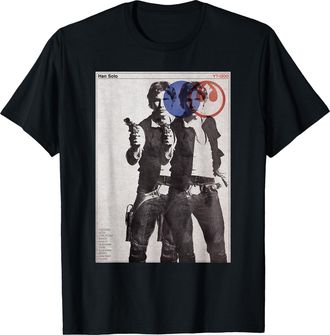 Star Wars Double Han Solo Poster T-Shirt T-Shirt