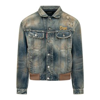 Dsquared2 Homme, Vestes, Bleu, Taille: M L.a. Jean Jacket