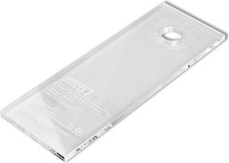 Generic Generisches 0,5-Einheiten-transparentes Acryl-IGT-Tischbrett, kompatibel mit GZ-Lampe, Camping-Tischbrett, Outdoor-Tischbrett f&uuml;r Outdoor-Camping-IGT-