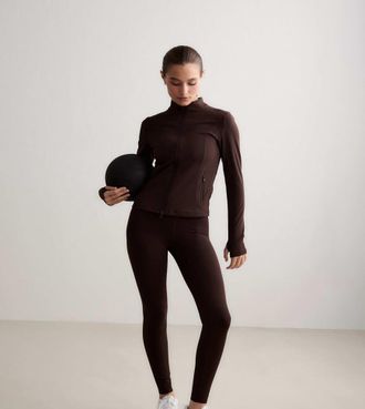 Aim'n Sense Tall Leggings in Schokobraun