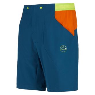 La Sportiva La Sportiva Guard M Storm Blue/Hawaiian Sun Herren-Shorts