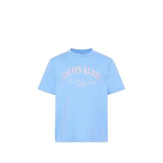 Calvin Klein T-shirt droit &agrave; logo en coton