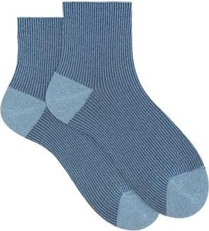 Dor&eacute; Dor&eacute; Chaussettes basses en coton m&eacute;lang&eacute;