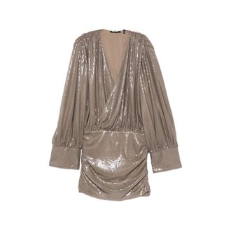 Rotate Sequin-embellished Mini Dress
