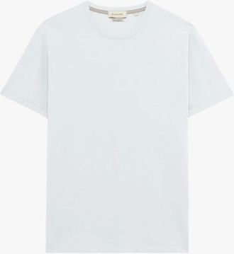 Gianni Lupo Homme, Tops, Blanc, Taille: 2XL T-shirt en coton extra fin
