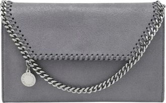Stella McCartney Femme, Sacs, Gris, Taille: ONE Size Falabella Wallet W/Chain Bag
