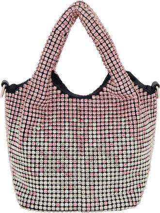 Mymo Handtasche Handtasche Frauen Rosa Silber