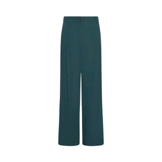 Marella Pantalon en jersey - Femme - Pantalons - Vert - Taille: 38 FR