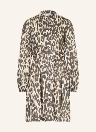 Mrs & Hugs Mrs & Hugs Leinenkleid braun