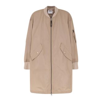 Aspesi Femme, Manteaux, Beige, Taille: 36 FR Bombo Nylon Jacket