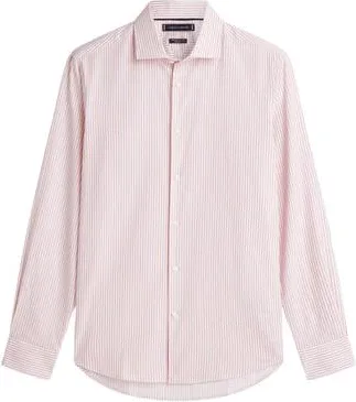 Tommy Hilfiger Chemise ray&eacute;e en coton et lin