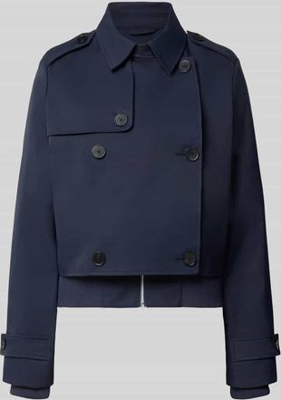 Monari Kurzer Trenchcoat mit &Auml;rmelriegeln