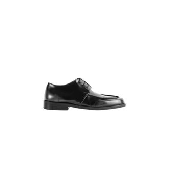 Mars&egrave;ll Femme, Chaussures, Noir, Taille: 38 1/2 EU Derby en cuir noir avec effet us&eacute;